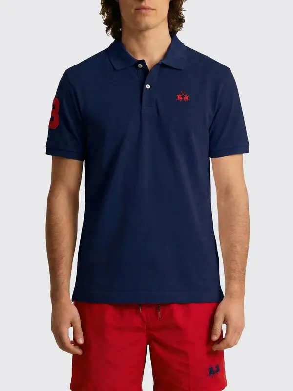 LA MARTINA Polo Shirt - Navy