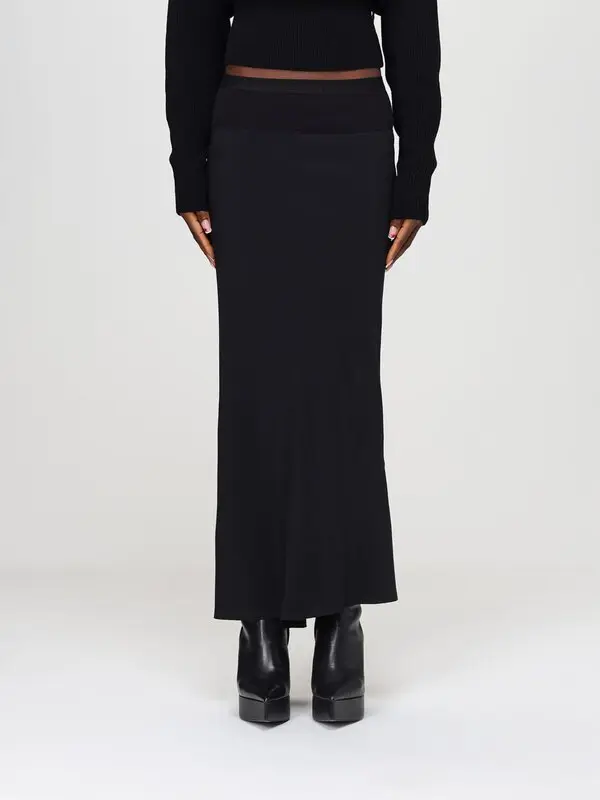 Rick Owens Asymmetrical Virgin Wool Sweater