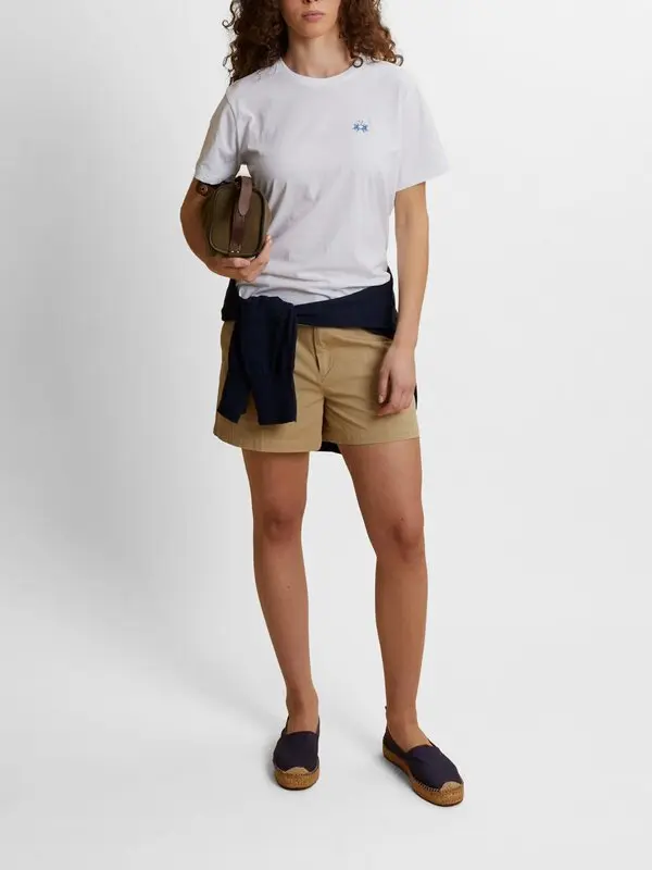 LA MARTINA Cotton T-shirt With Embroidered Logo