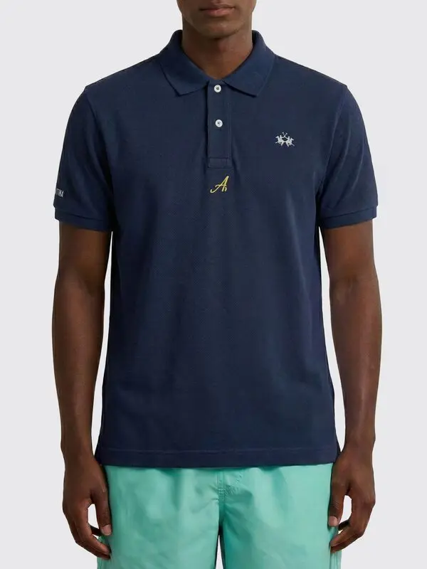 LA MARTINA Polo Shirt - Navy
