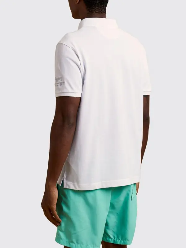 LA MARTINA Cotton Polo Shirt With Mini Logo