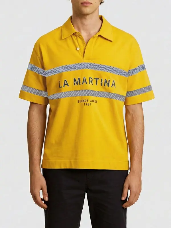 LA MARTINA Polo Shirt - Olive