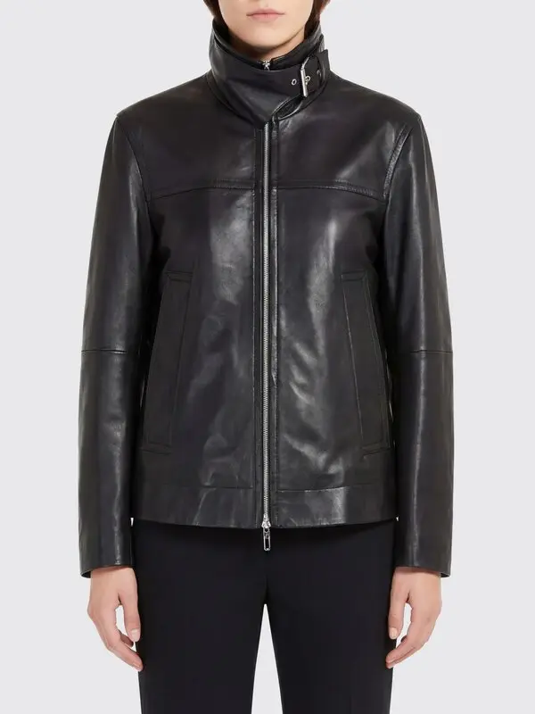 Sportmax Leather Jacket