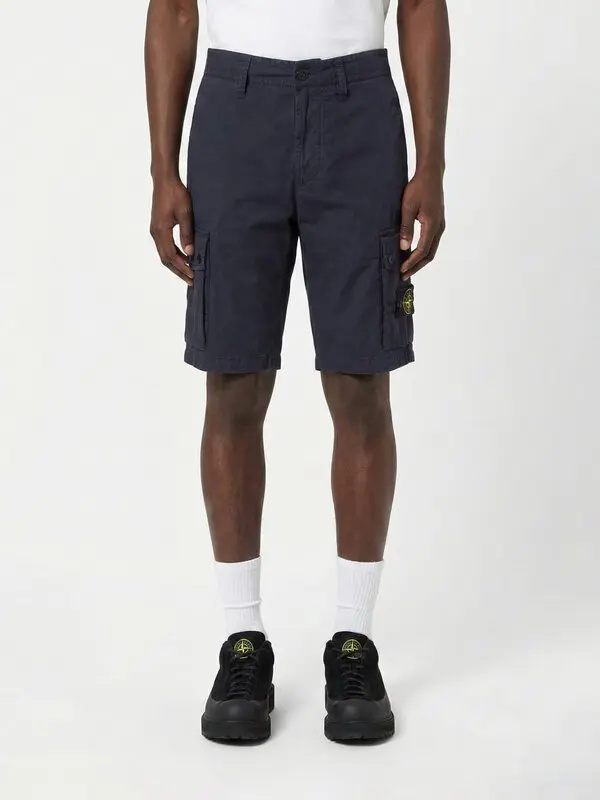 Stone Island Cargo Shorts - Navy