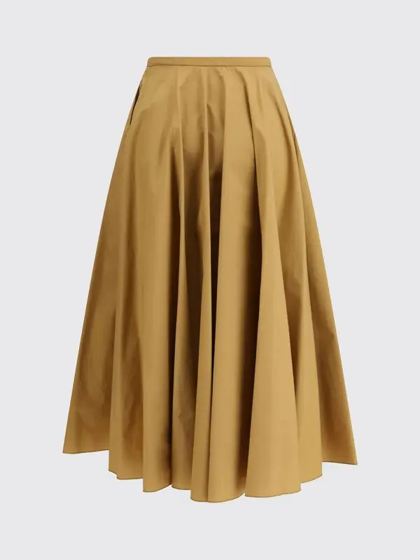 FORTE_FORTE Cotton Full Skirt - Amber