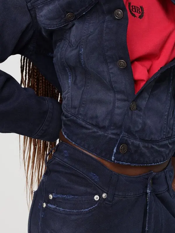 Balenciaga Denim Jacket - Navy