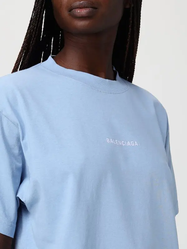 Balenciaga T-shirt - Gnawed Blue