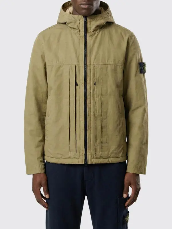 Stone Island Zip-up Hooded Jacket