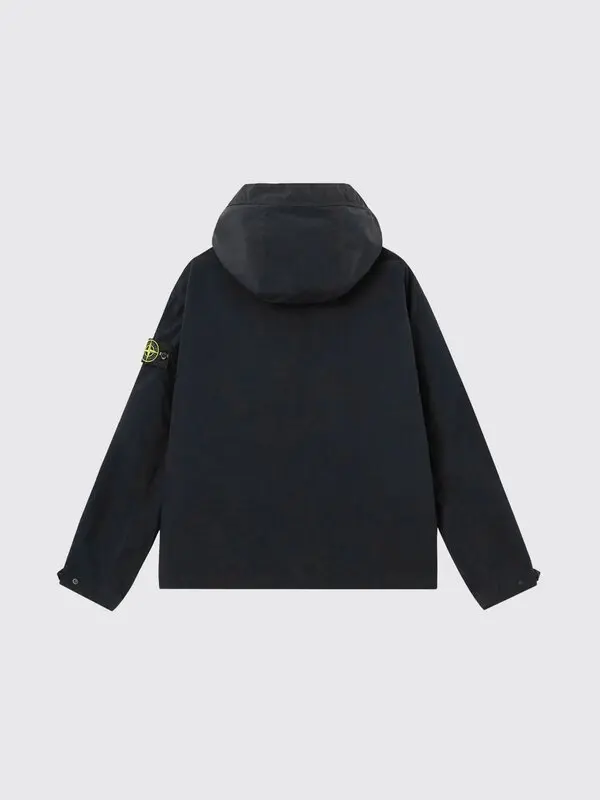 Stone Island Hooded Jacket - Black