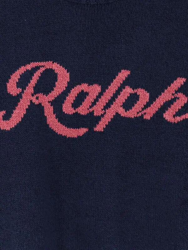 Polo Ralph Lauren Crewneck Sweater With Logo - Blue