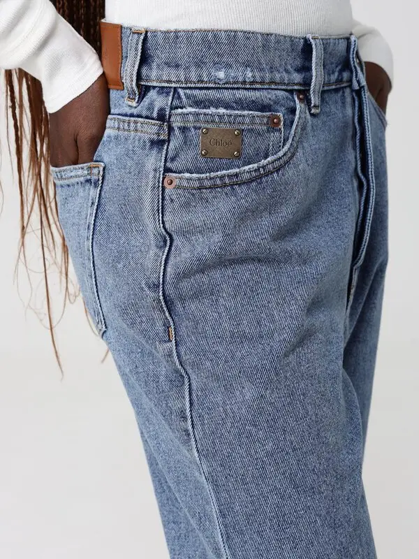 Chloé Baggy Jeans - Denim