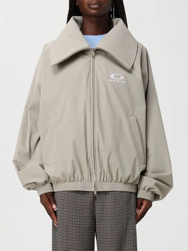 Balenciaga Zip-up Jacket - Beige