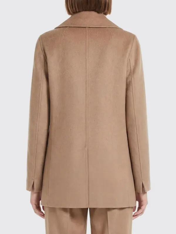 Max Mara Double Breasted Coat - Camel