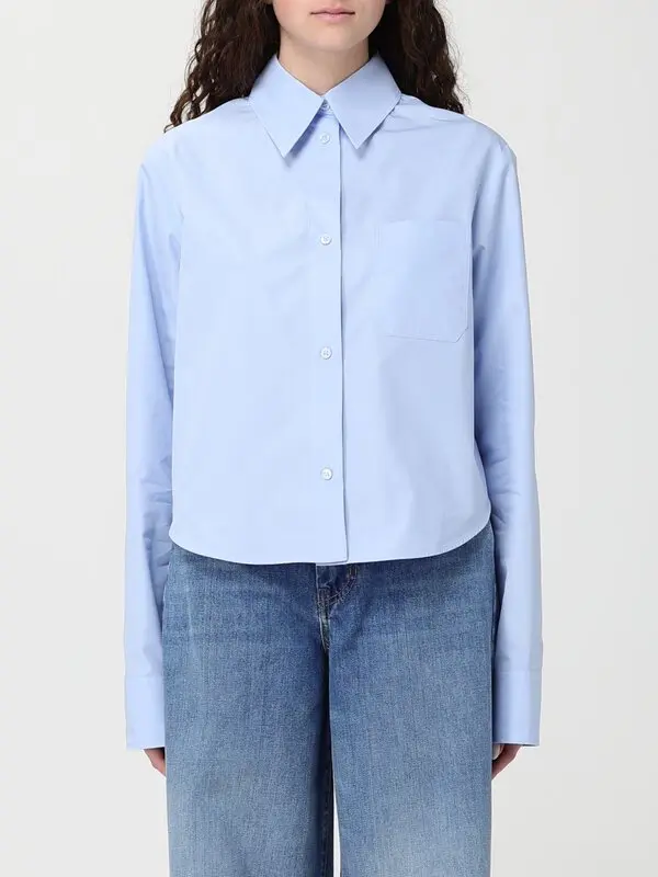 Sportmax Cotton Blend Shirt - Sky Blue