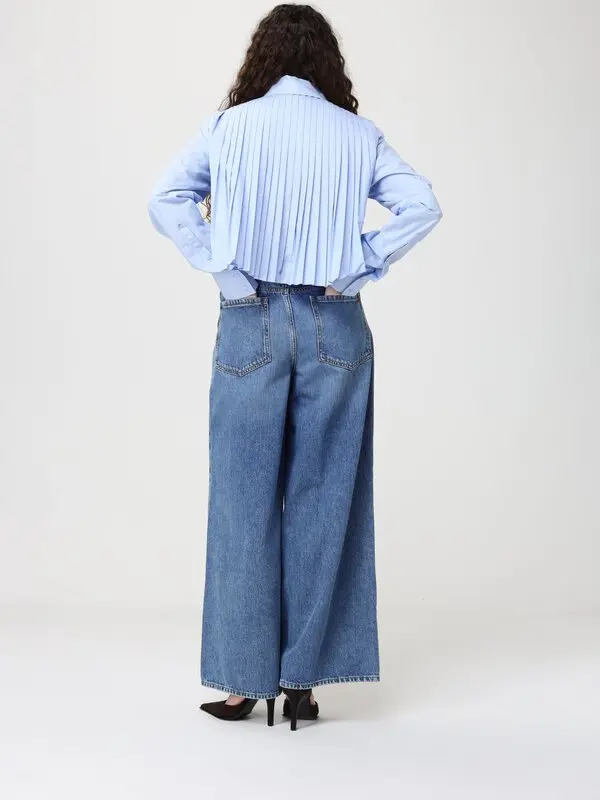 Sportmax Cotton Blend Shirt - Sky Blue