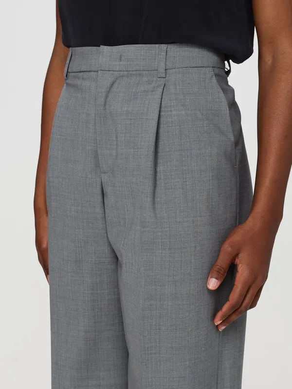 PT TORINO Wide Leg Trousers - Grey