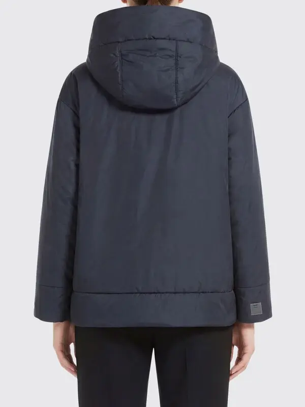 Max Mara Padded Hooded Jacket - Blue