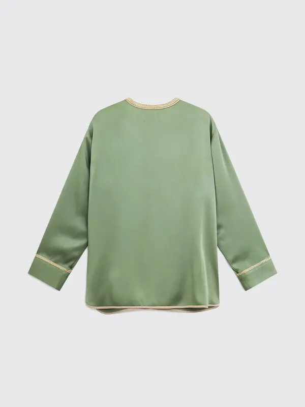 FORTE_FORTE Kimono - Green