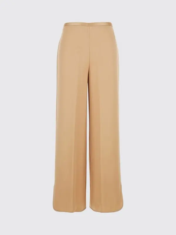 FORTE_FORTE Wide Leg Trousers - Beige
