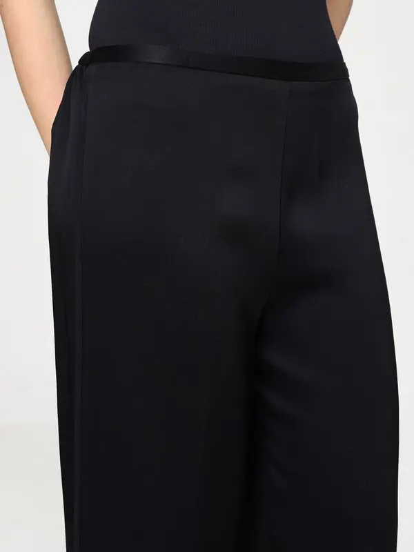 FORTE_FORTE Wide Leg Trousers - Black