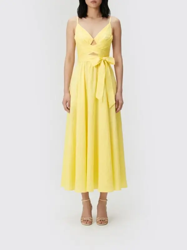 Zimmermann Spaghetti Strap Midi Dress