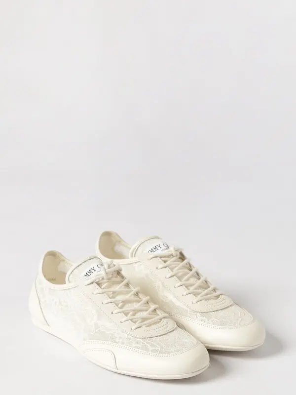 JIMMY CHOO Lace Up Sneakers
