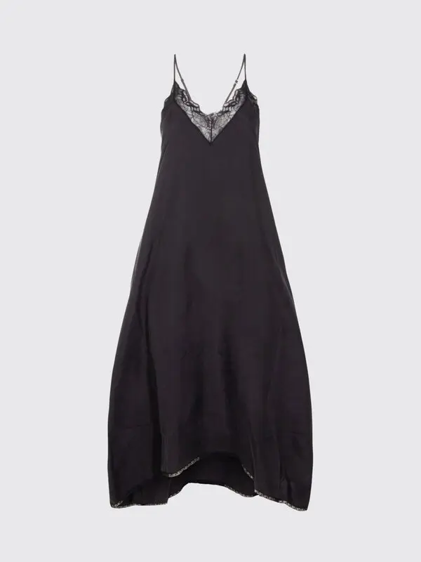 Zadig&Voltaire Lace Trimmed Slip Dress