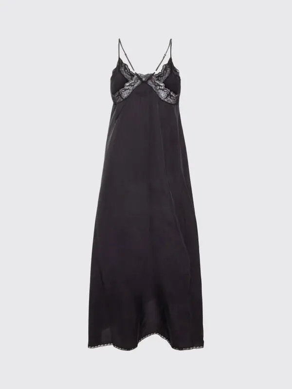 Zadig&Voltaire Lace Trimmed Slip Dress