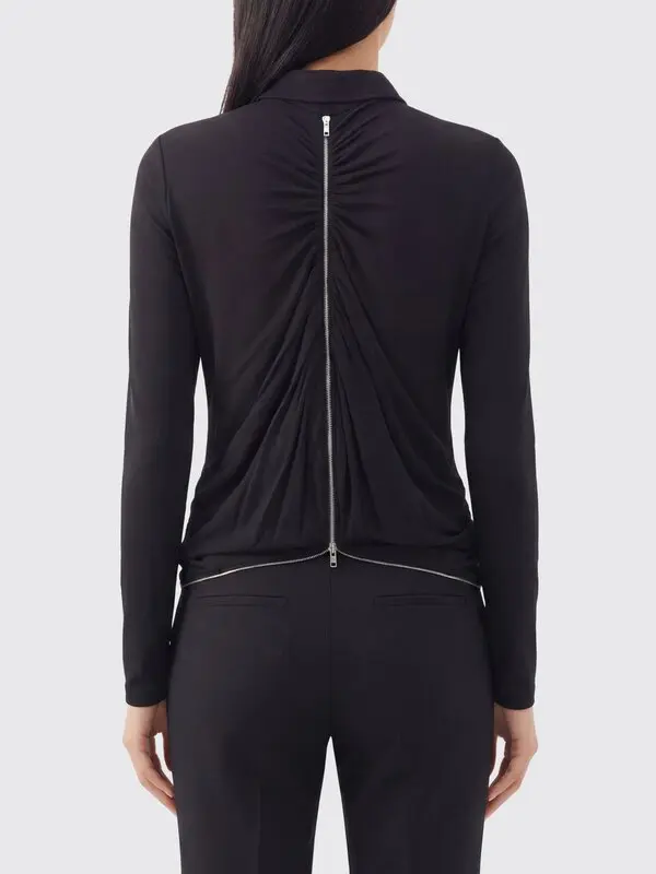 Alexander Wang Ruched Zip-up Shirt