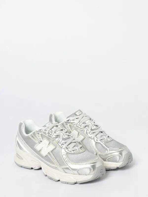NEW BALANCE Metallic Sneakers - Silver