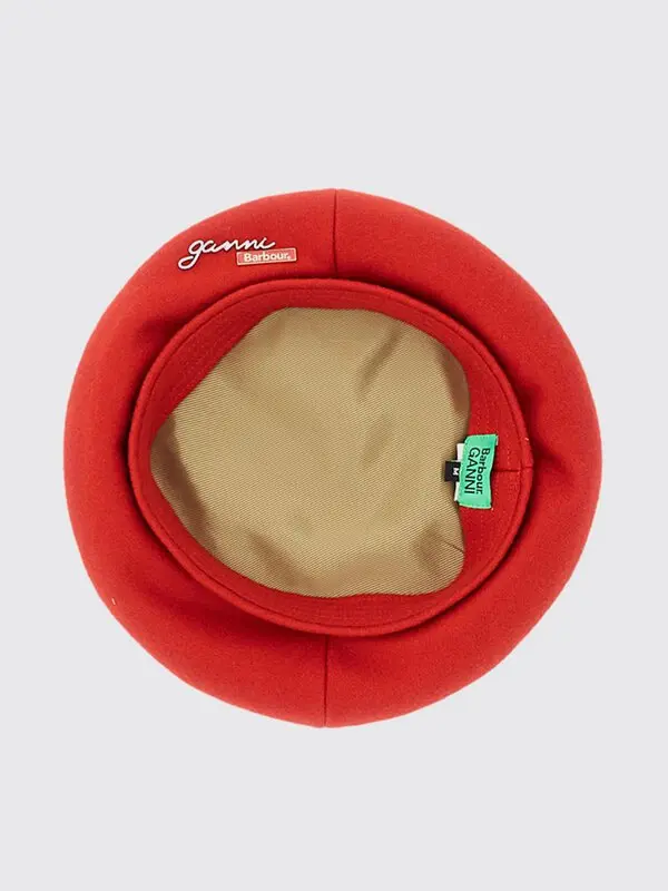BARBOUR X GANNI Ganni Barbour Beret Hat