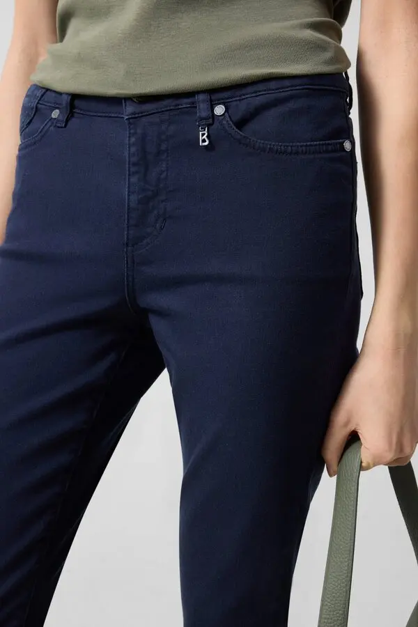 Bogner 7/8 Slim-fit Jeans - Navy Blue