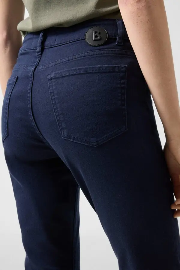 Bogner 7/8 Slim-fit Jeans - Navy Blue