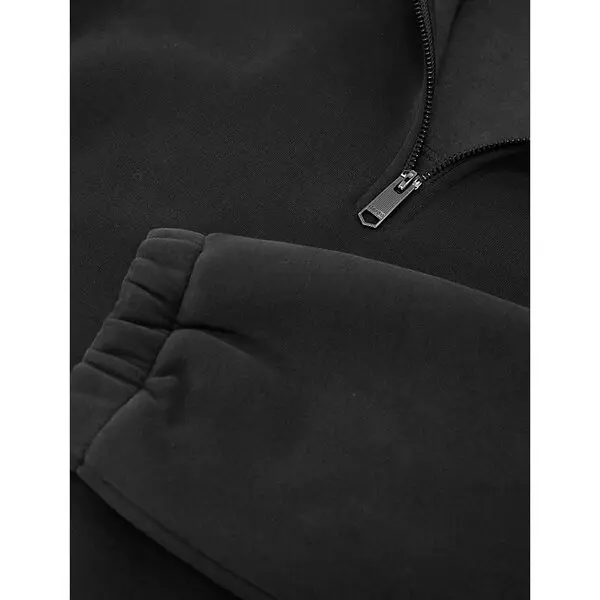 REISS Cotton-blend Half-zip Sweatshirt