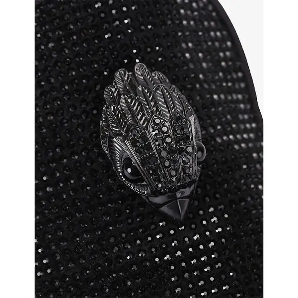 Kurt Geiger Hugh 2 Embellished Velvet Loafers