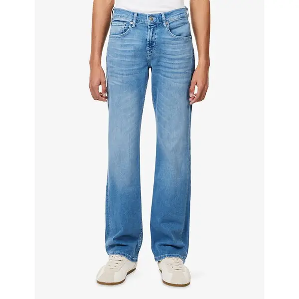 7 For All Mankind Bootcut Stretch-denim Jeans
