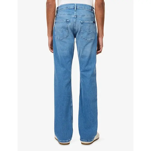 7 For All Mankind Bootcut Stretch-denim Jeans