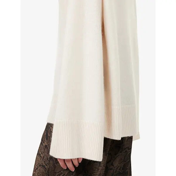 REFORMATION Cashmere And Wool-blend Jumper - Gossamer