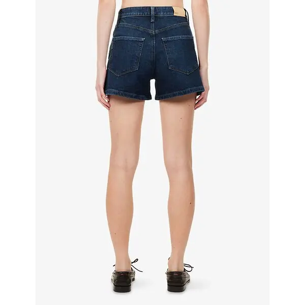 Paige Dani A-line Denim Shorts - Visage