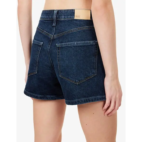 Paige Dani A-line Denim Shorts - Visage