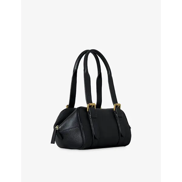 Mulberry Small Leather Boston Tote Bag - Black