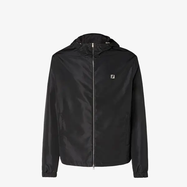 Fendi Ff Logo Tech Fabric Blouson