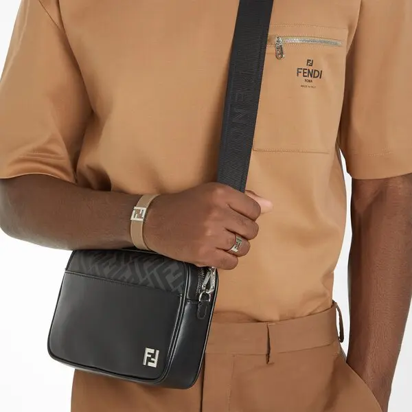 Fendi Ff Canvas Bracelet