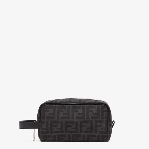 Fendi Small Ff Jacquard Toiletry Case