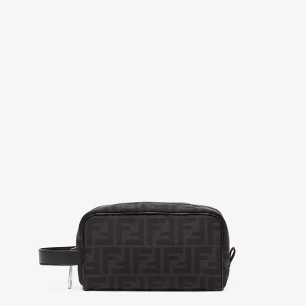 Fendi Small Ff Jacquard Toiletry Case