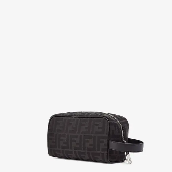 Fendi Small Ff Jacquard Toiletry Case