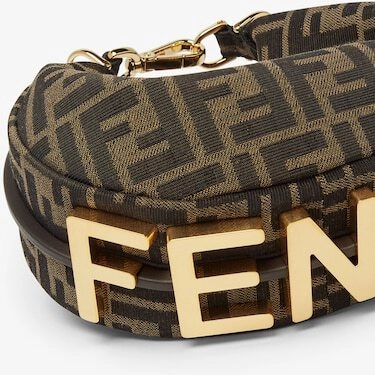 Fendi Graphy Mini Hobo Bag