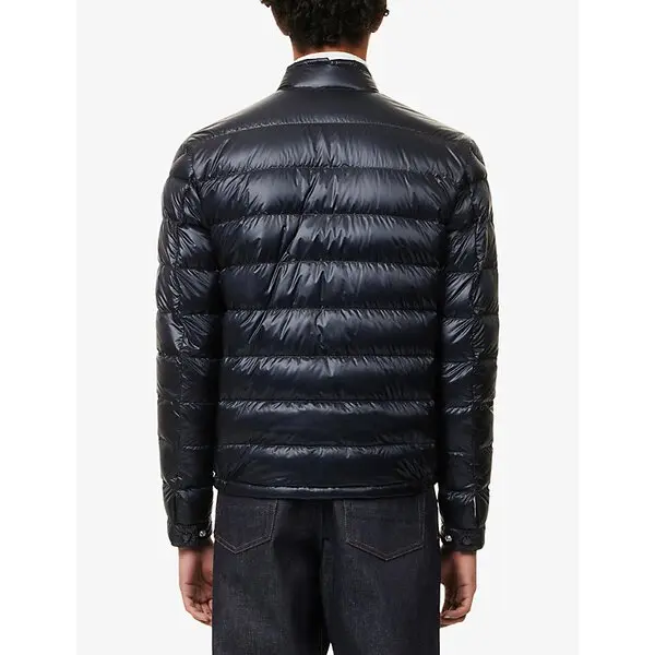Moncler Acorus Short Shell-down Jacket - Blue