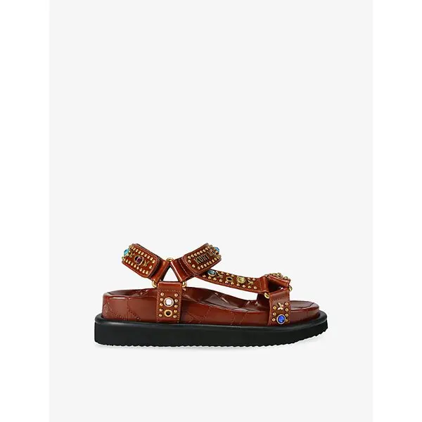 Kurt Geiger Orson Leather Sandals