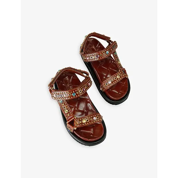 Kurt Geiger Orson Leather Sandals